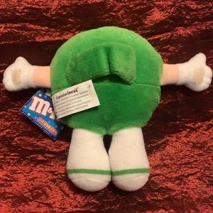 M&M'S | Toys | Vintage Mms Swarmees Green Expressive Emerald 4 Plush ...